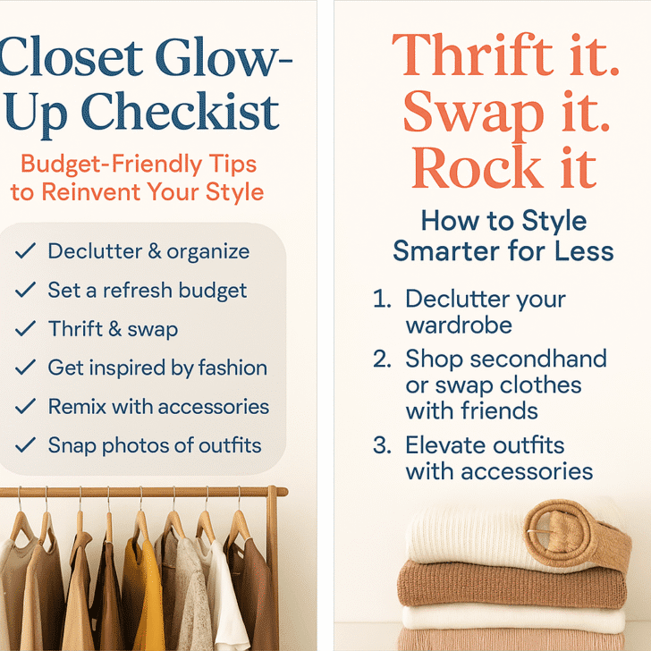 Budget Wardrobe Refresh: 10 Stylish Ways to Upgrade on a Dime
