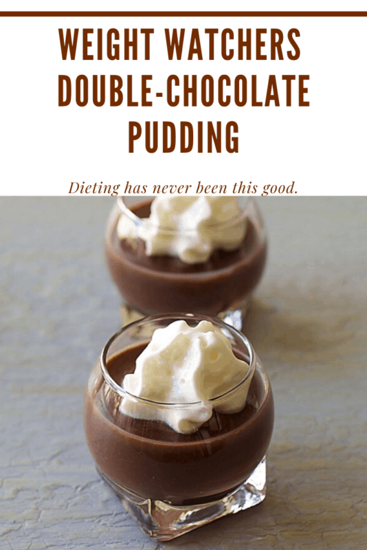 Weight Watchers Double Chocolate Pudding Recipe Mommy's Memorandum