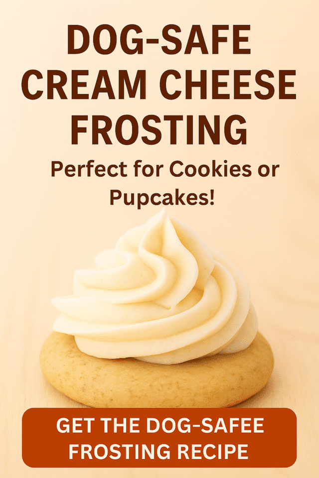 Cream Cheese Dog Frosting (Soft & Spreadable) – Dog-Safe
