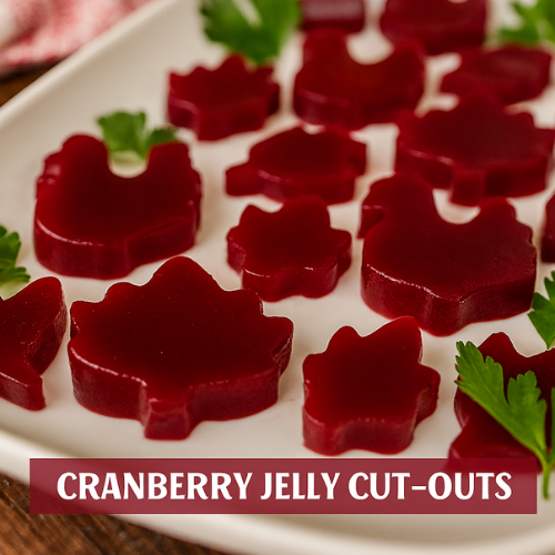 Jolly Cranberry Jelly Cutouts | Easy Holiday Shapes for Your Table