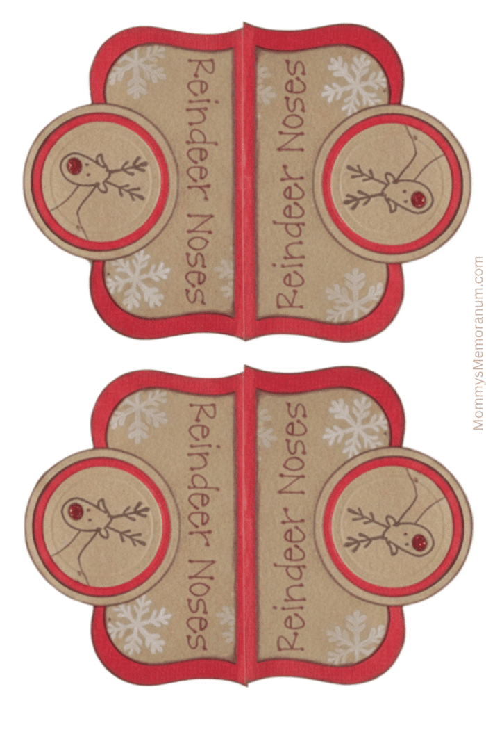 Adorable Reindeer Nose Favors | Easy Holiday Treats