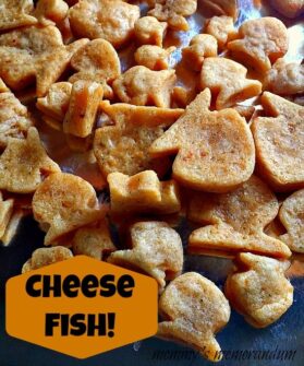 Cheese Fish Crackers Recipe Mommy's Memorandum