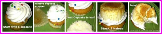 How to Eat a Cupcake Tutorial Mommy's Memorandum