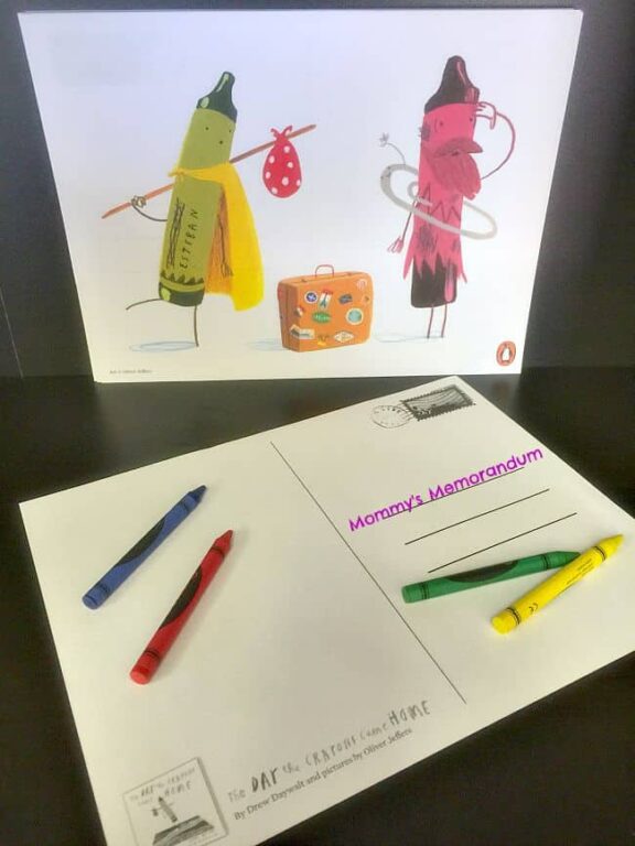 The Day the Crayons Quit Free Printable Activity Sheets