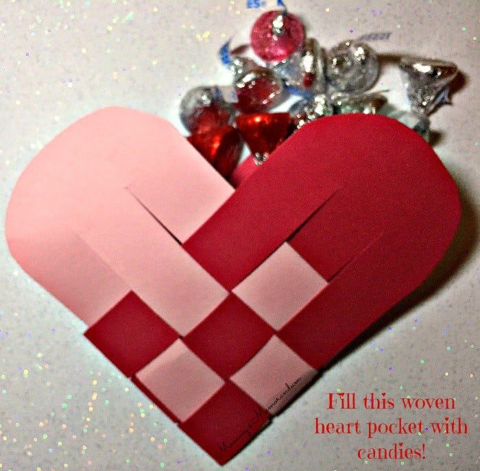 Woven Heart Basket Craft | Easy DIY Valentine’s Day Tutorial